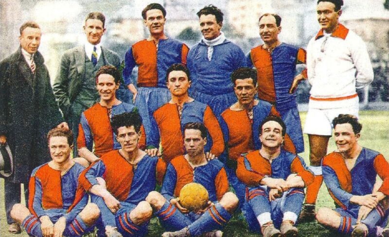 125 anni di Genoa Cricket and Football Club: il francobollo celebrativo ...